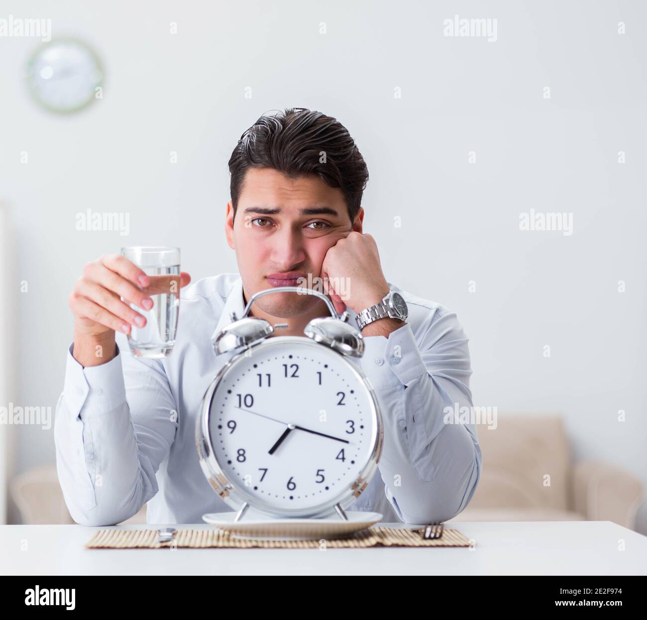 The concept of slow service in restaurants Stock Photo - Alamy