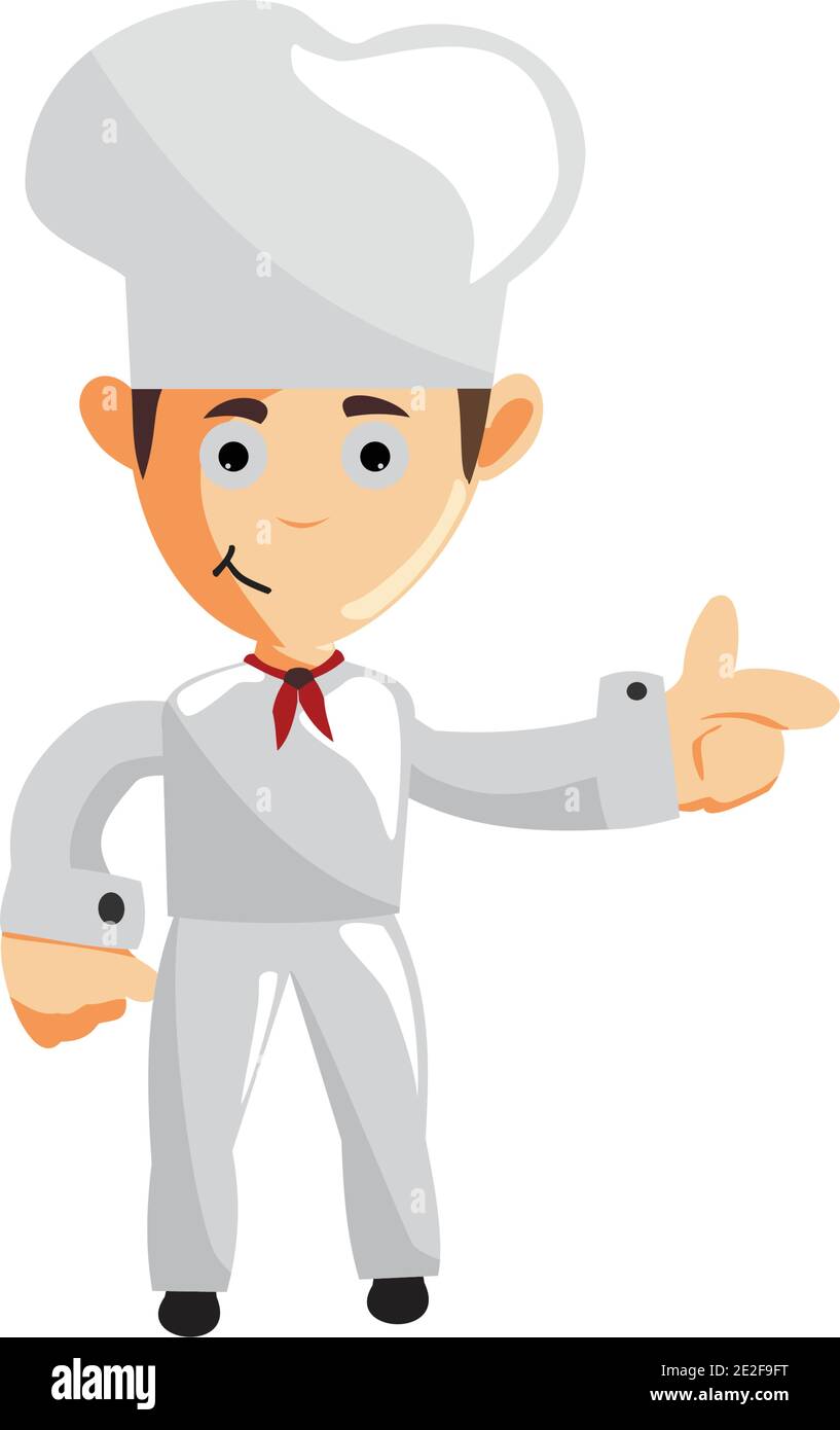 Chef character creation Illustration Template Pose Stock Vector Image ...