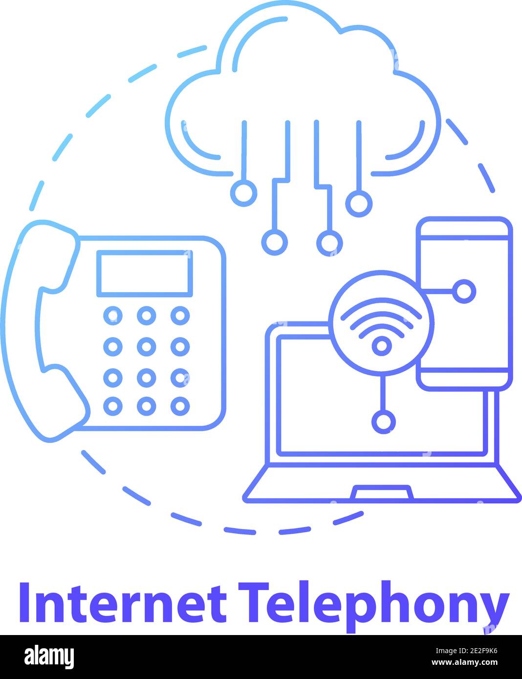 Telephony Stock Vector Images - Alamy