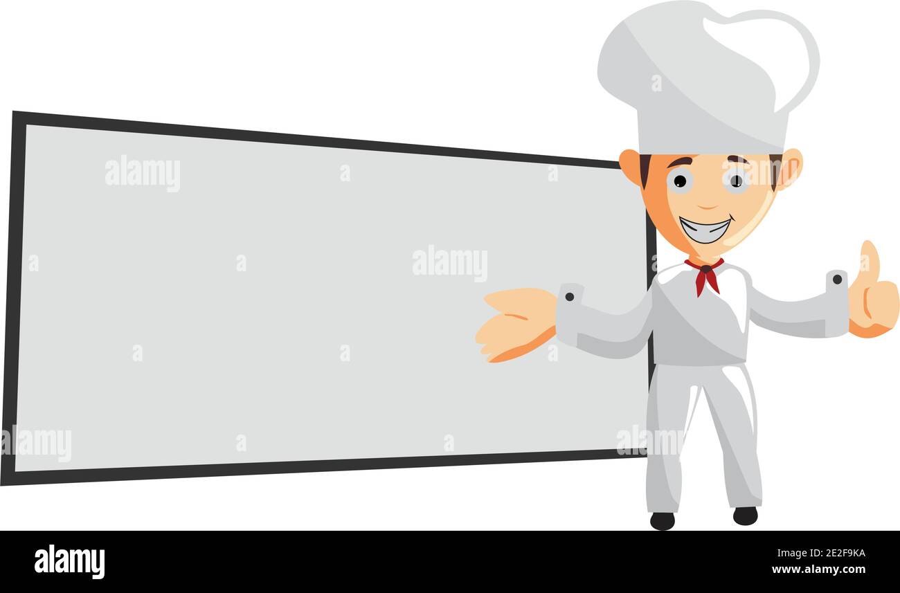 Chef character creation Illustration Template Pose Stock Vector Image ...