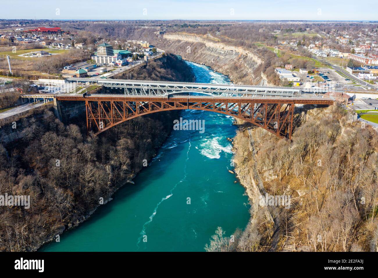 Michigan Central Railway Bridge, Great Gorge Railway Trail and the ...