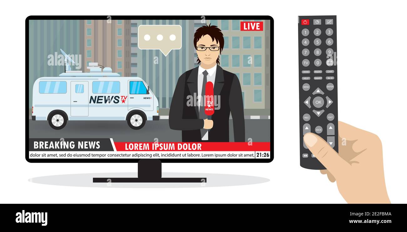 Asian tv remote Stock Vector Images - Alamy