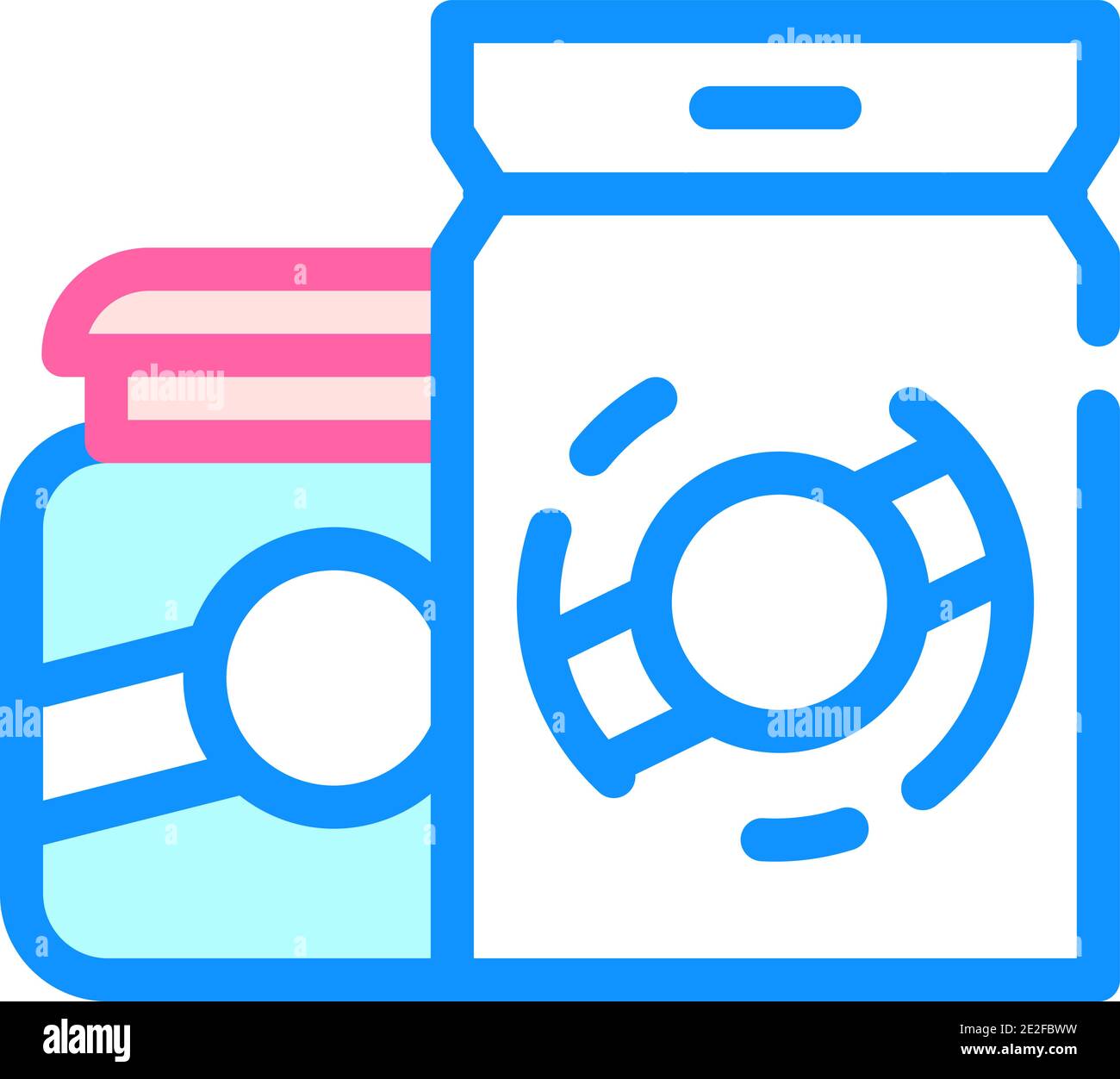 epsom bath salt color icon vector illustration Stock Vector Image & Art ...