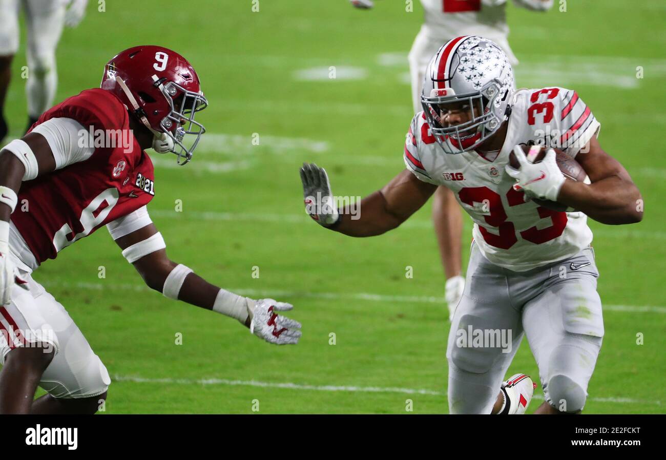 Miami Gardens, United States. 11th Jan, 2021. Ohio State Buckeyes ...