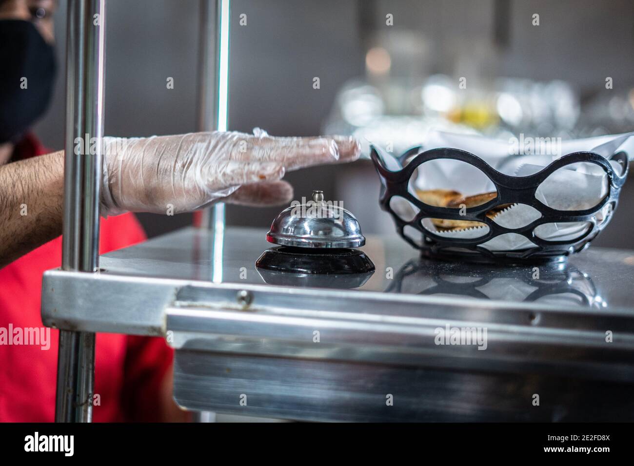 Restaurant bell kitchen hi-res stock photography and images - Alamy