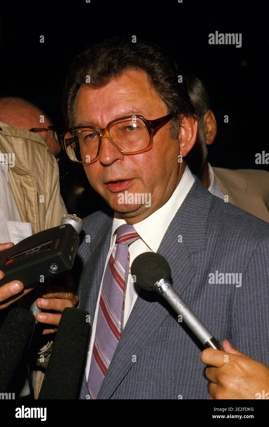 F1314 DALE OLSON Credit: Ralph Dominguez/MediaPunch © 07/30/1985 Stock ...