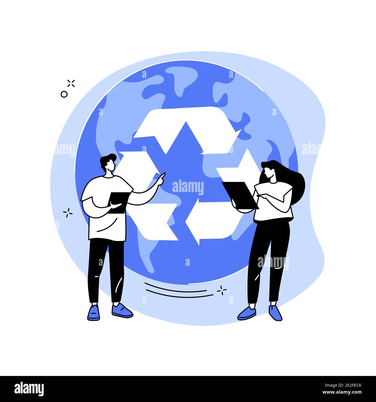 Management of resources abstract concept vector illustration Stock ...
