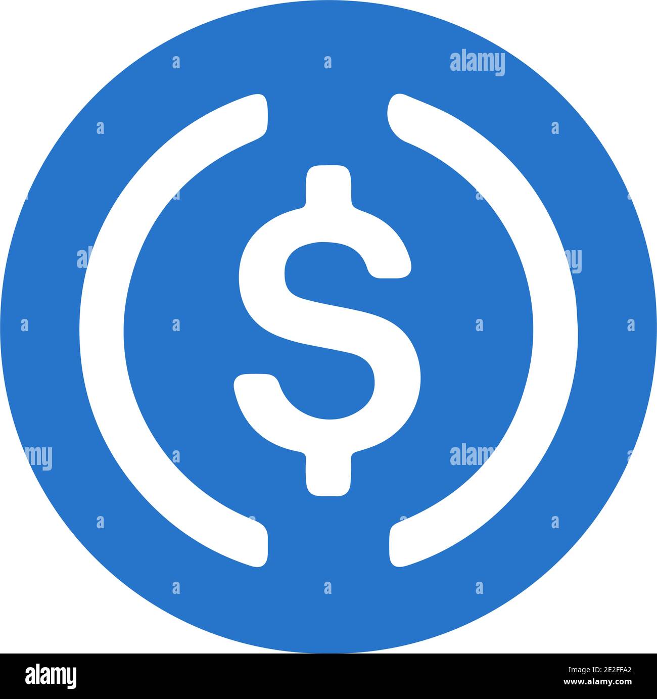 Usd coin usdc Stock Vector Images - Alamy