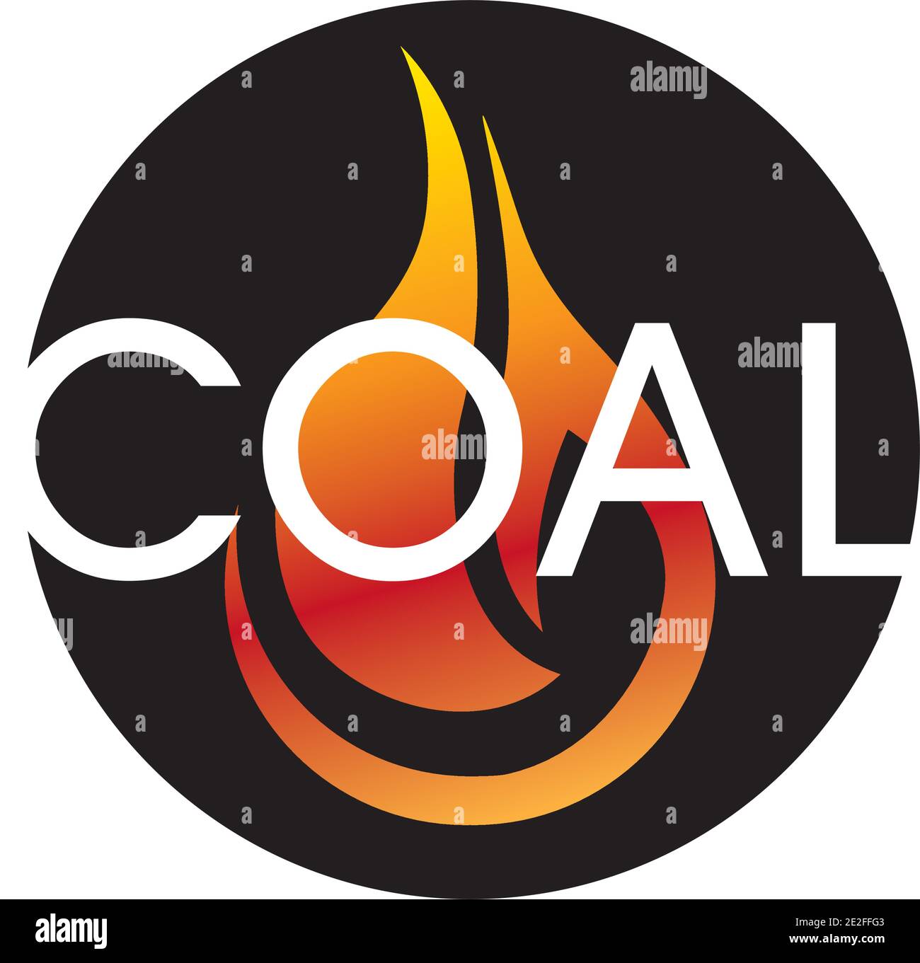 Vector logo of coal mining and sale Stock Vector Image & Art - Alamy