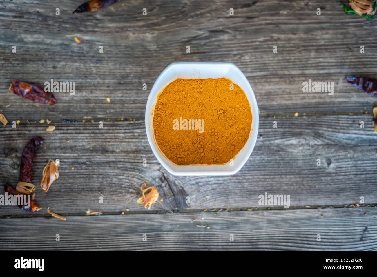 Colorful and spicy curry powder for indian cuisine Stock Photo - Alamy