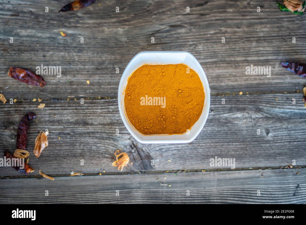 Colorful and spicy curry powder for indian cuisine Stock Photo - Alamy