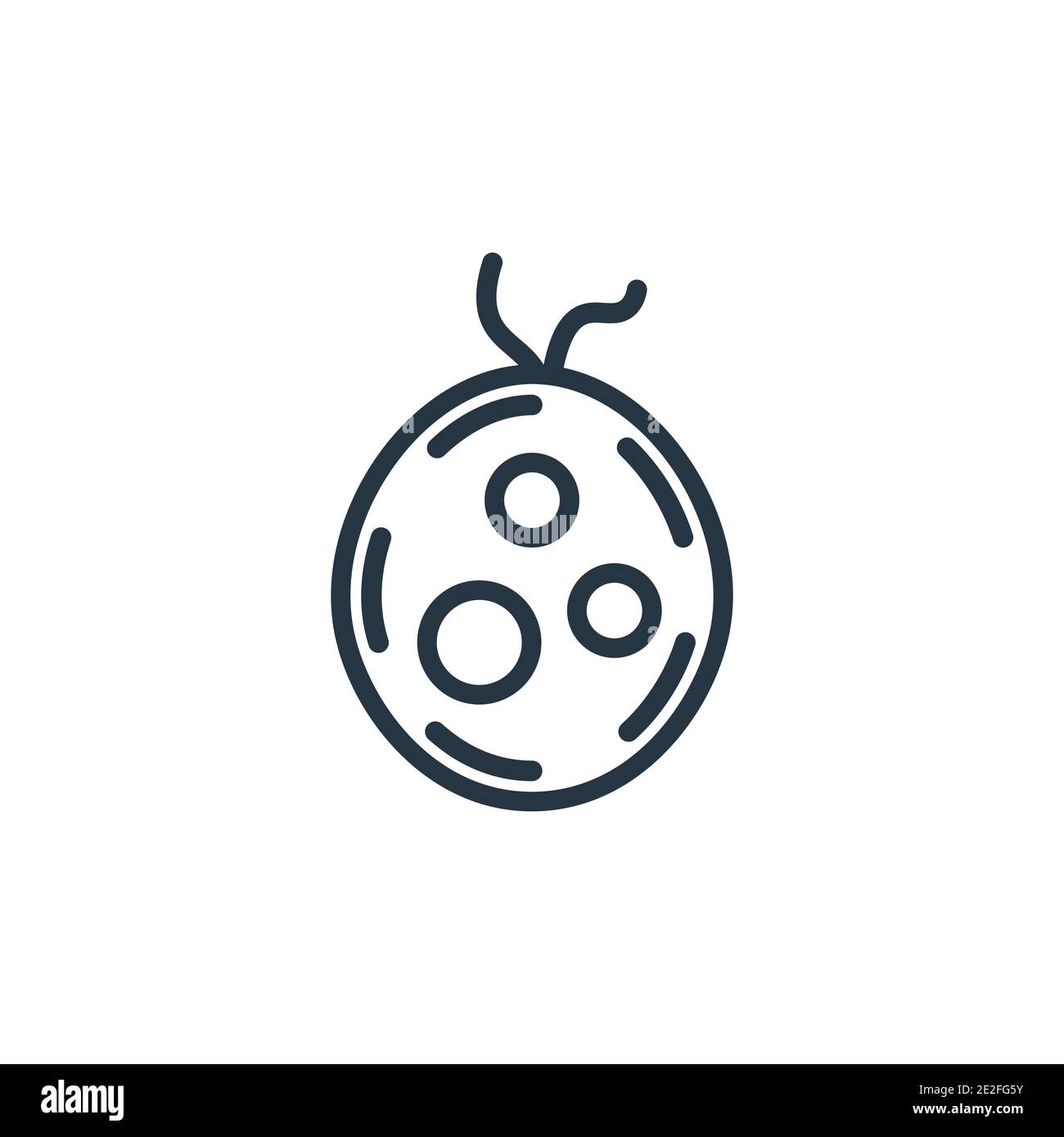 Organism outline vector icon. Thin line black organism icon, flat ...