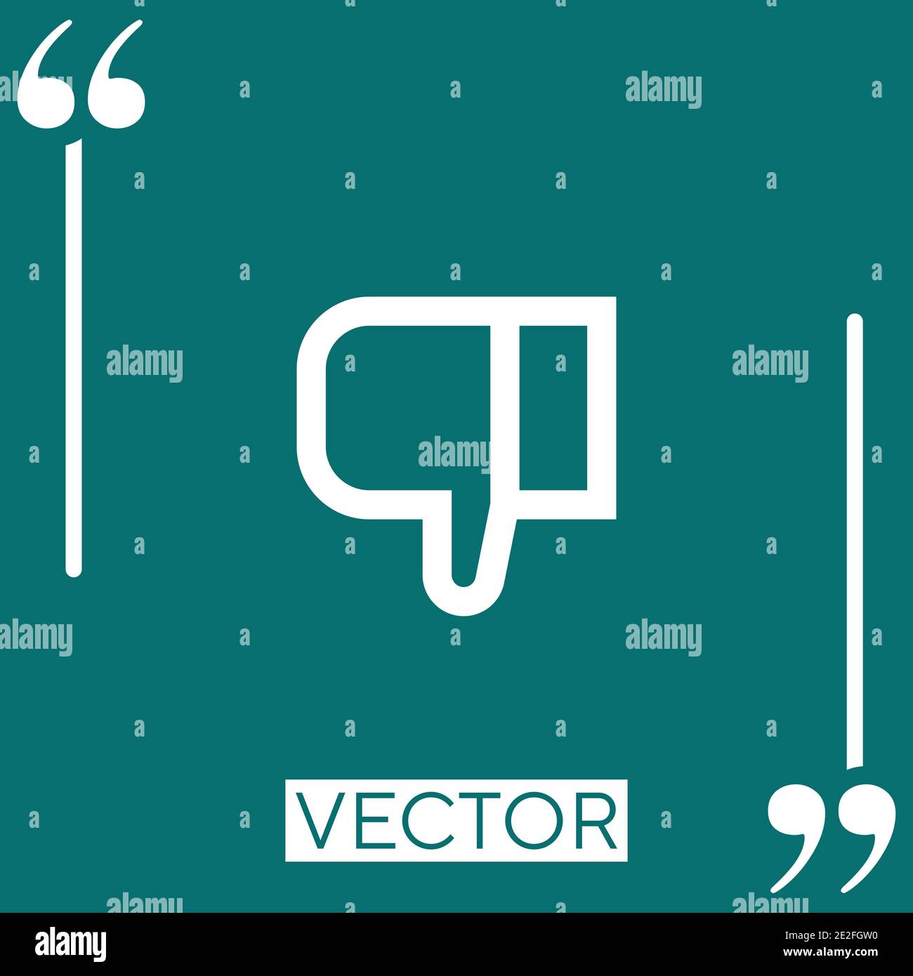 Recommend icon linear vector hi-res stock photography and images - Alamy