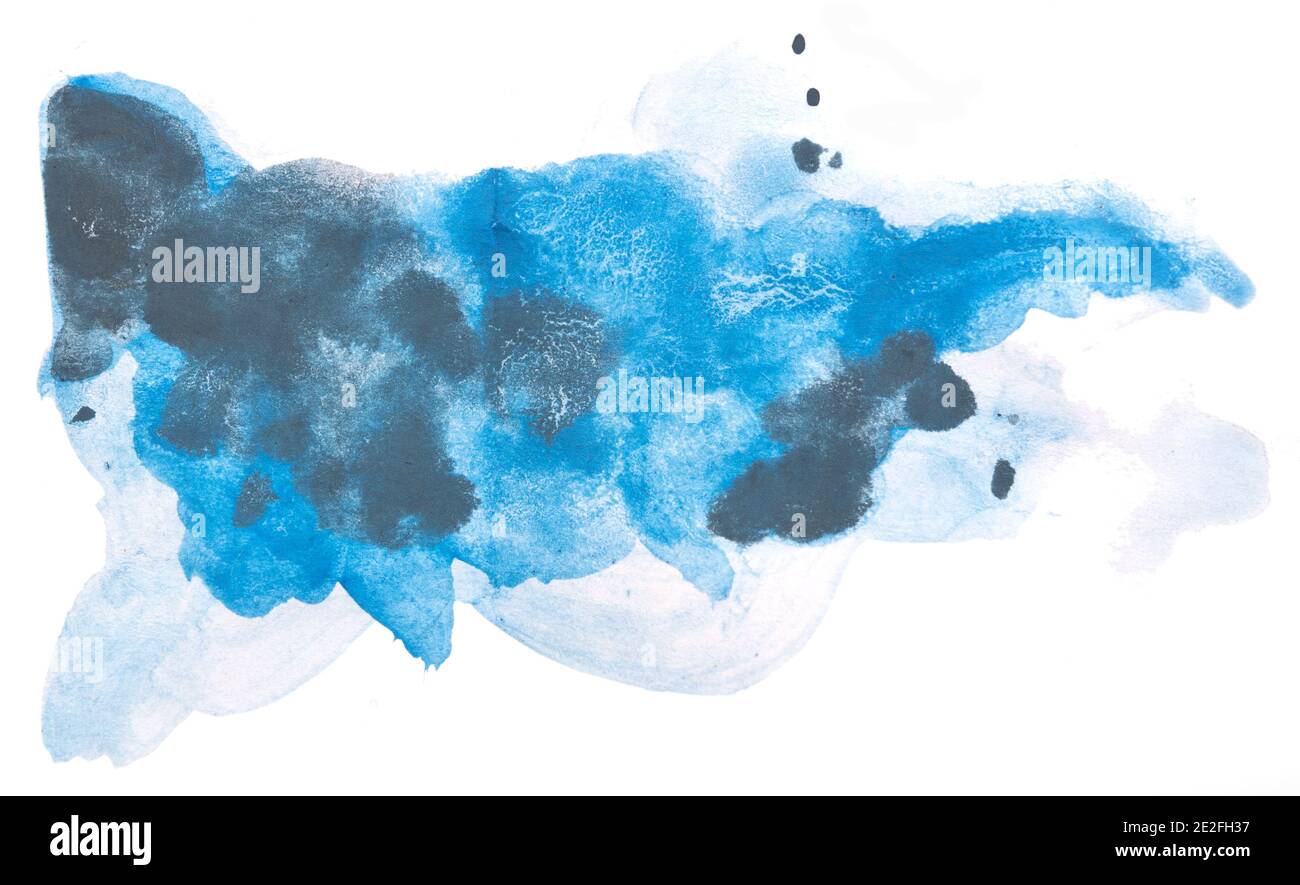 Abstract watercolor on white background Stock Photo - Alamy