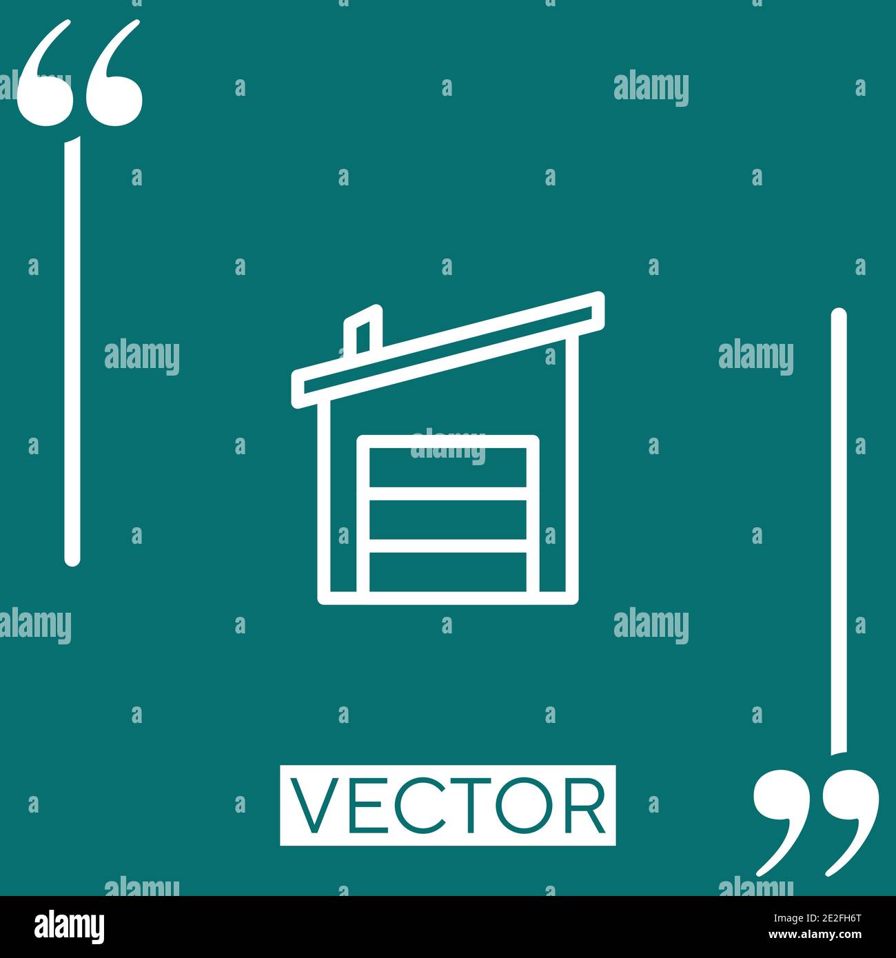 storage stacks vector icon Linear icon. Editable stroke line Stock ...