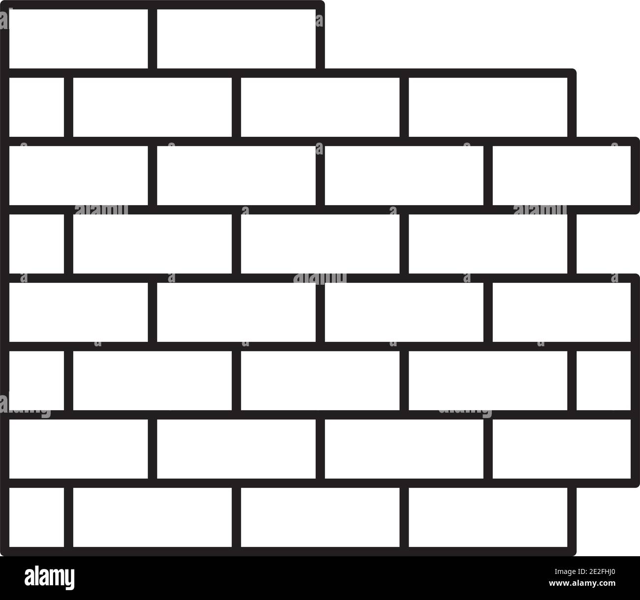 Bricks Clipart Black And White
