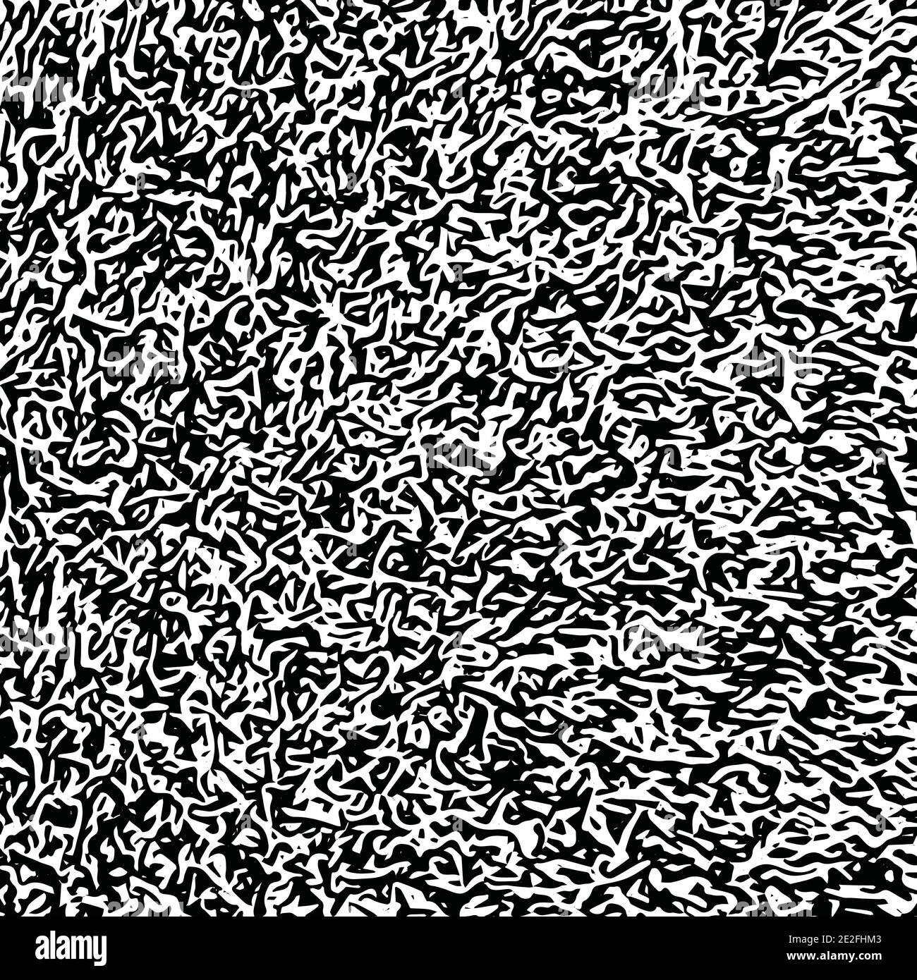 Grunge noise pattern. Abstract vector texture background in black and ...