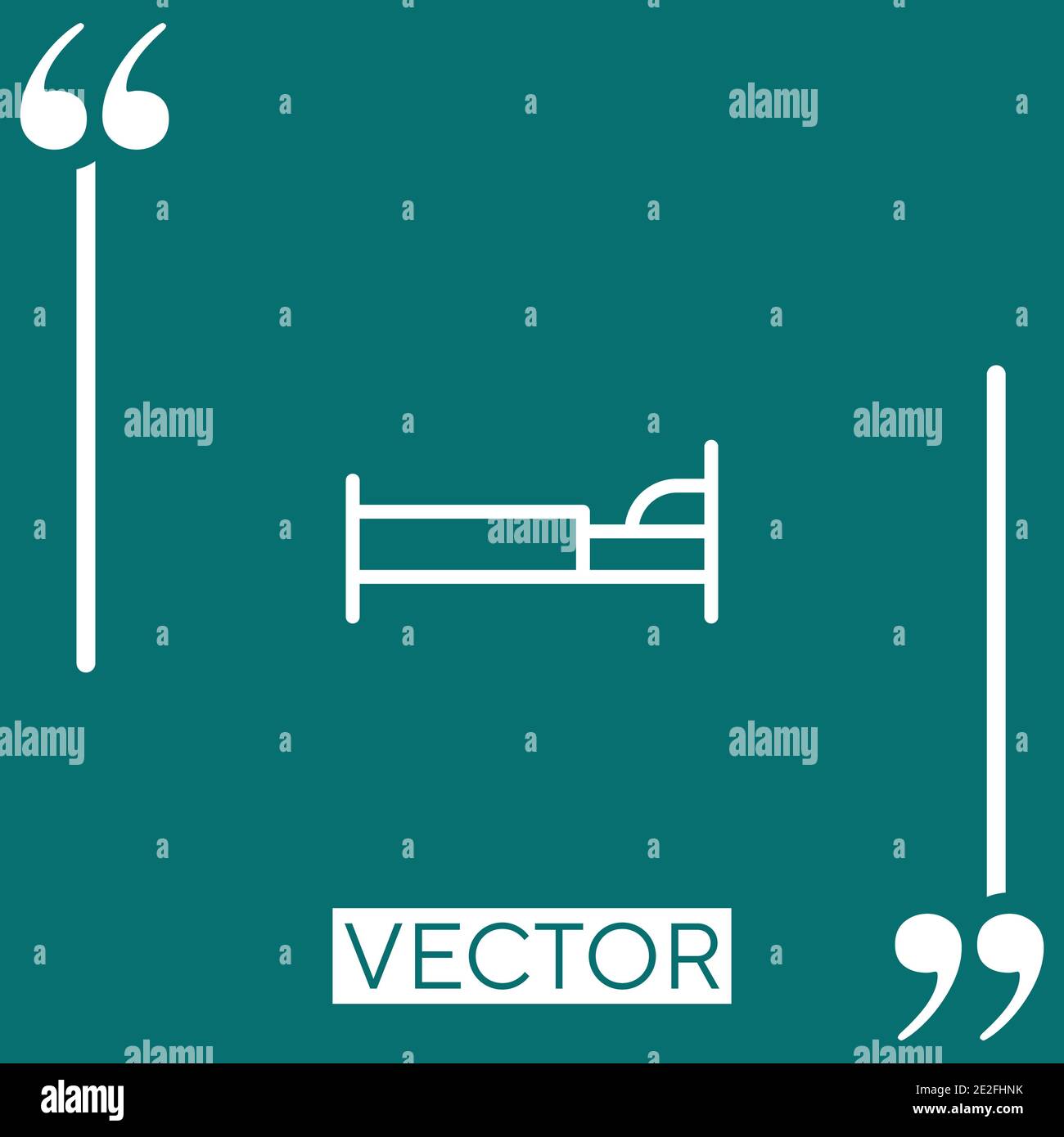 Bed linen pillows on Stock Vector Images - Alamy