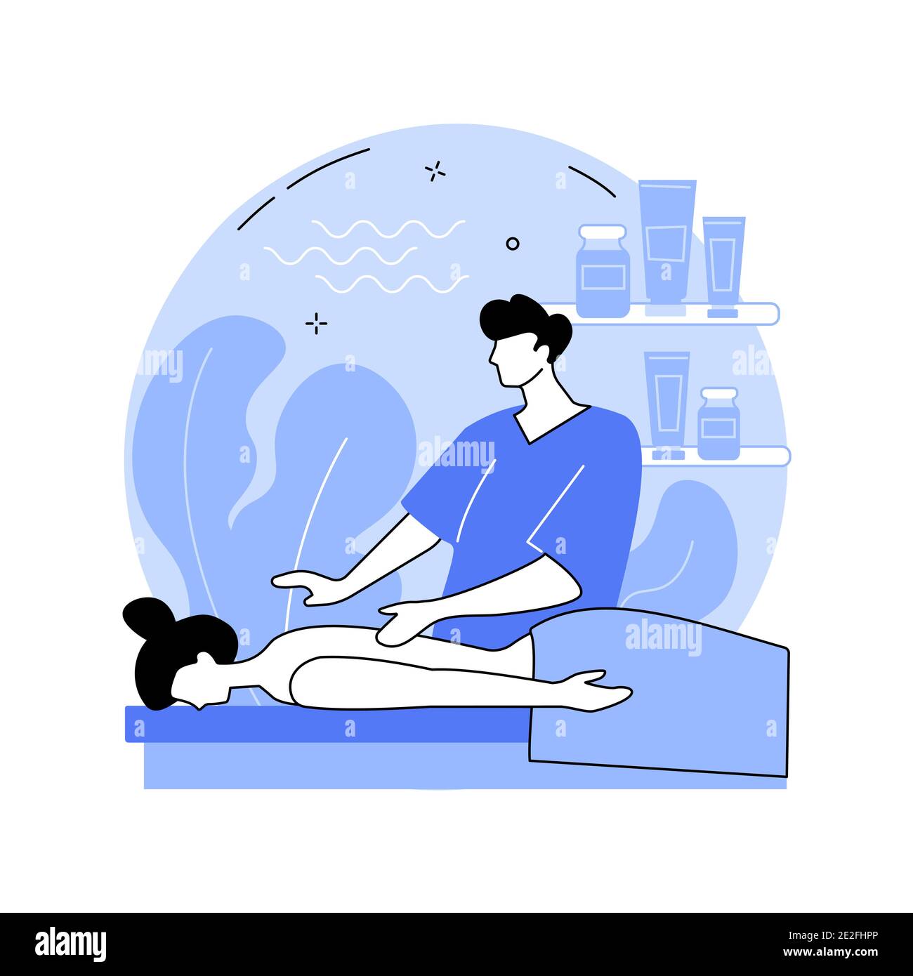 Professional Massage Therapy Abstract Concept Vector Illustration Stock Vector Image And Art Alamy