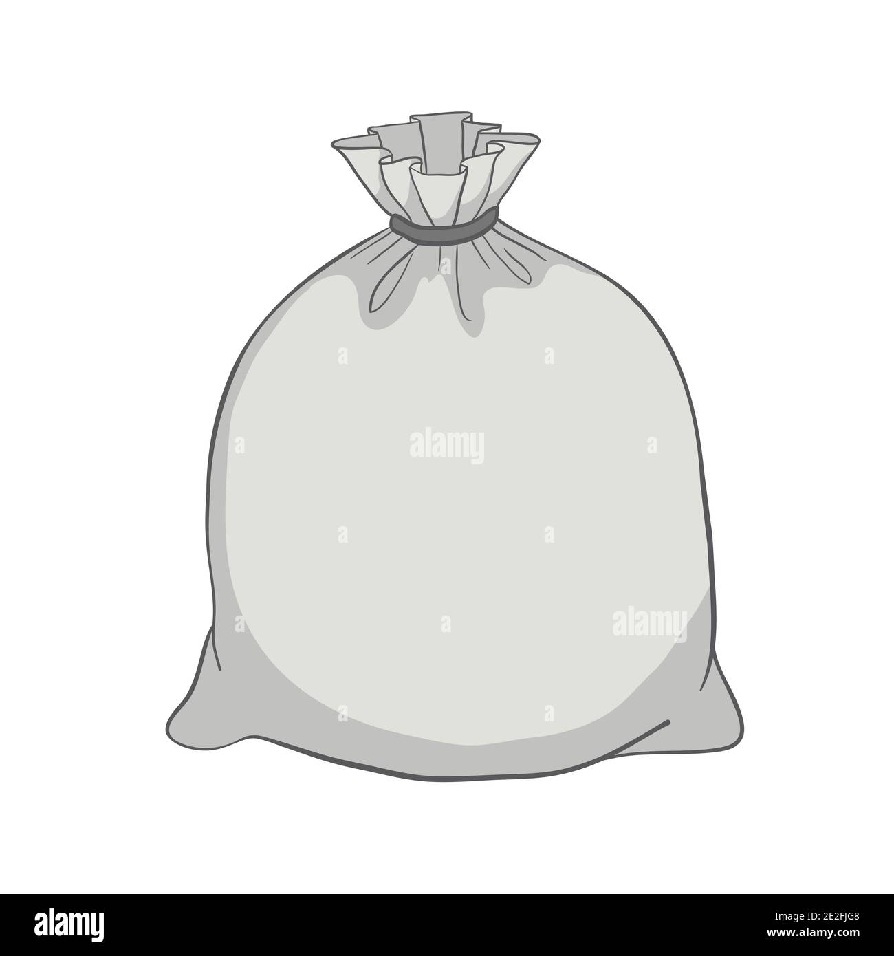 Canvas sack vector. Canvas bag Illustration Stock Vector Image & Art ...