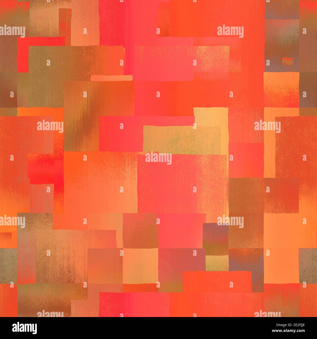 Seamless rectangle geo tile mosaic pattern swatch Stock Photo - Alamy
