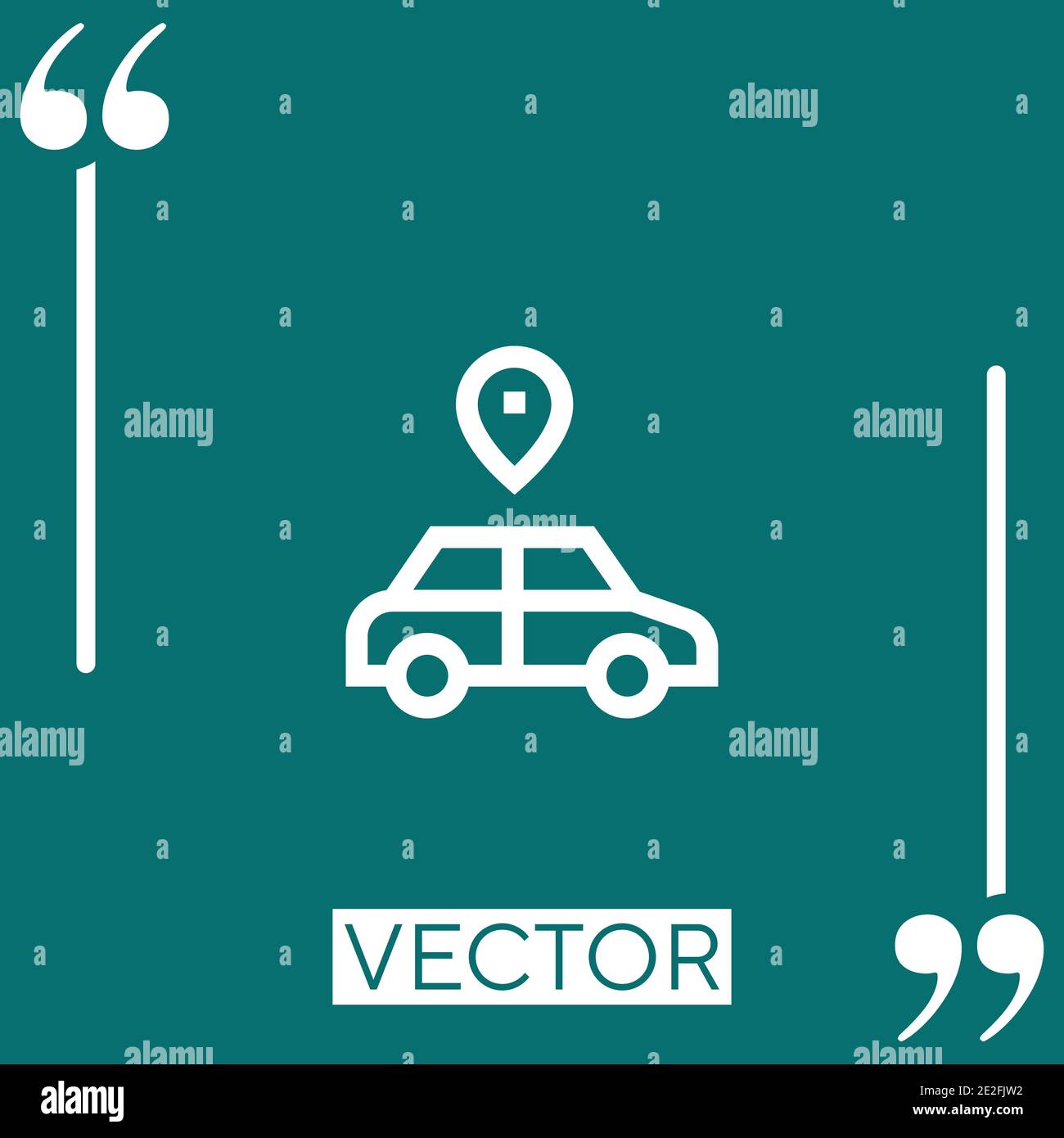 Mini car line drawing Stock Vector Images - Alamy