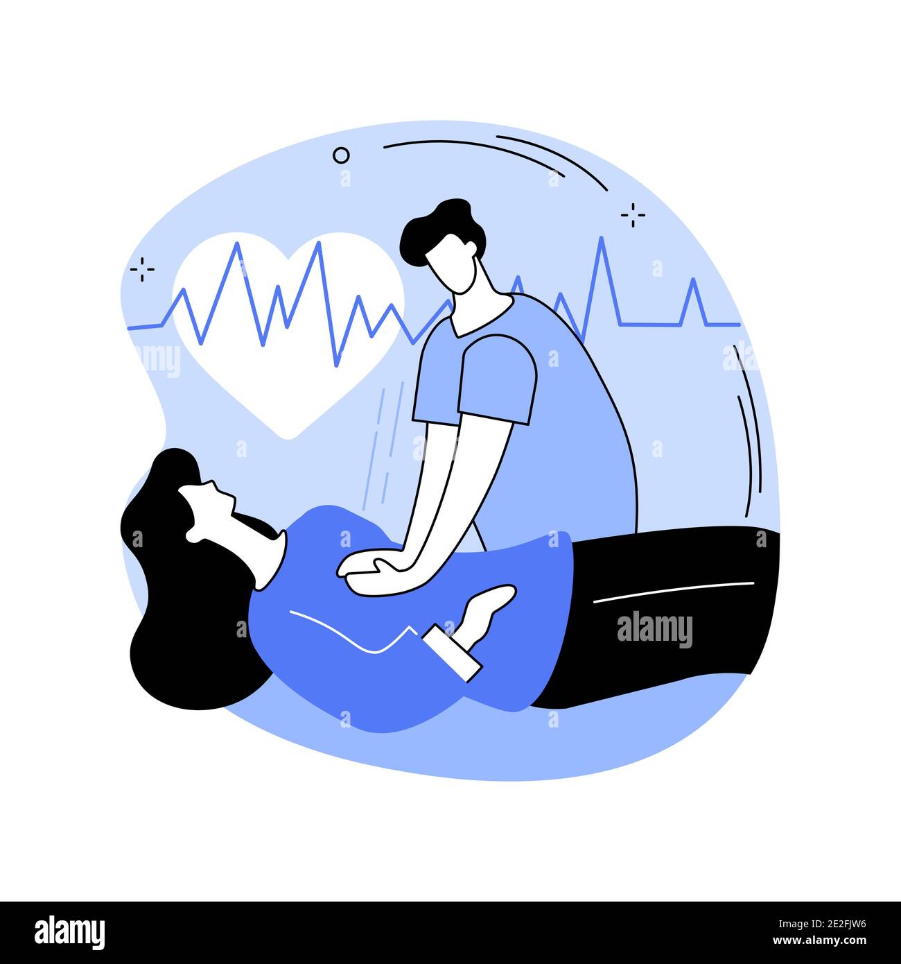 Cpr training Stock Vector Images - Alamy