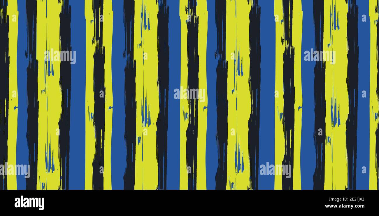 Seamless original pattern. Vertical strip. Vector abstract hand drawing ...