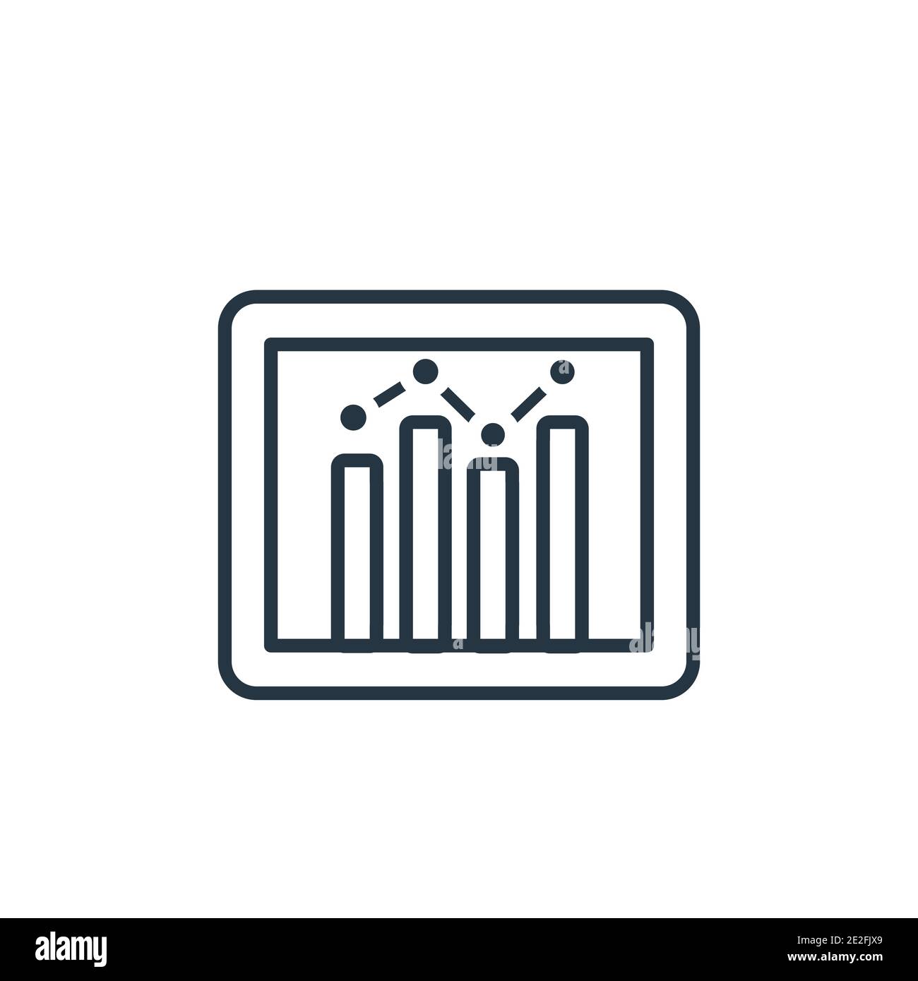 Data analytics ascending line chart hi-res stock photography and images - Alamy