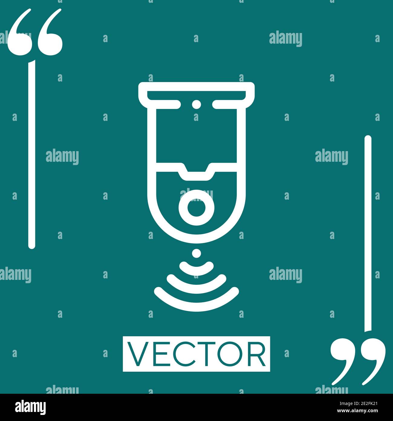 Motion sensor pictogram Stock Vector Images - Alamy