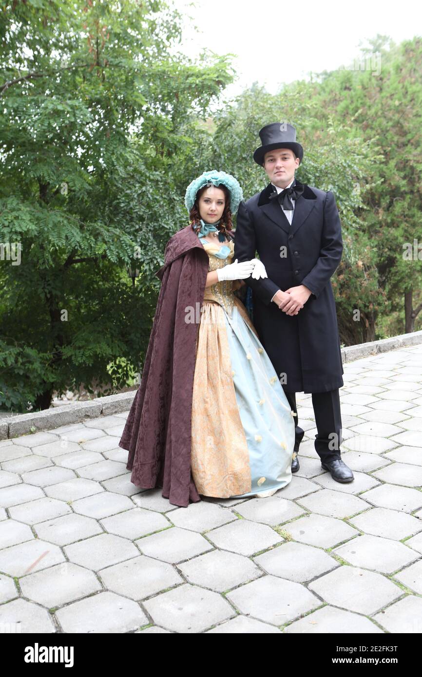 Traditional costumes russia 19th century hi-res stock photography and ...