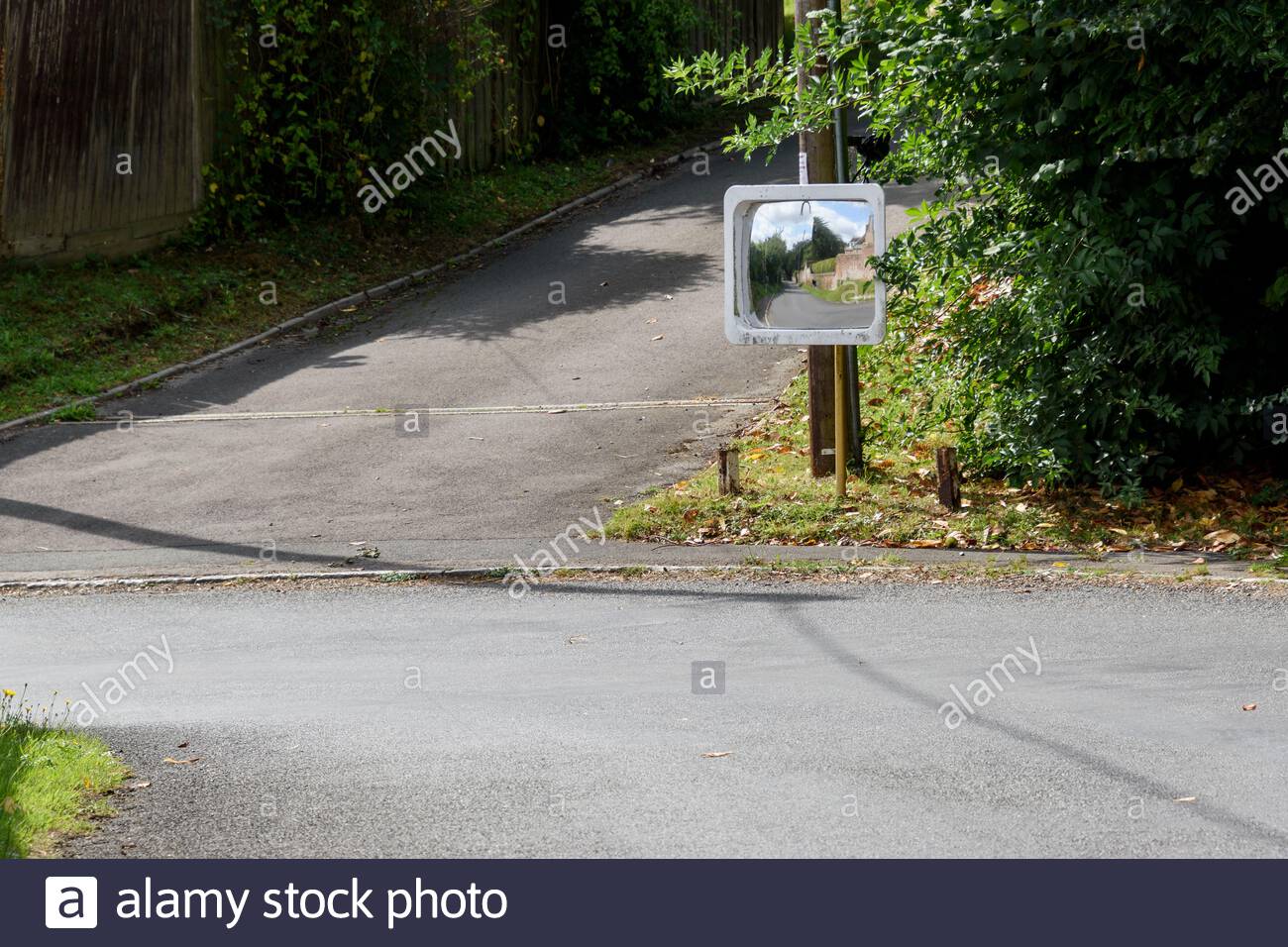 Curved Road Safety Mirror High Resolution Stock Photography and Images ...