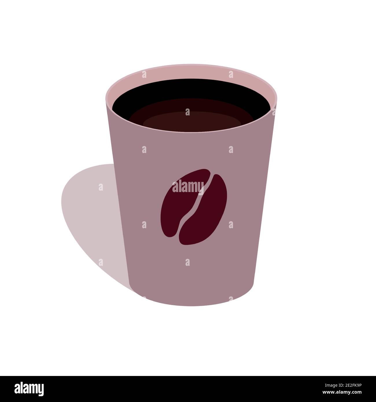 Simple cup Stock Vector Images - Alamy