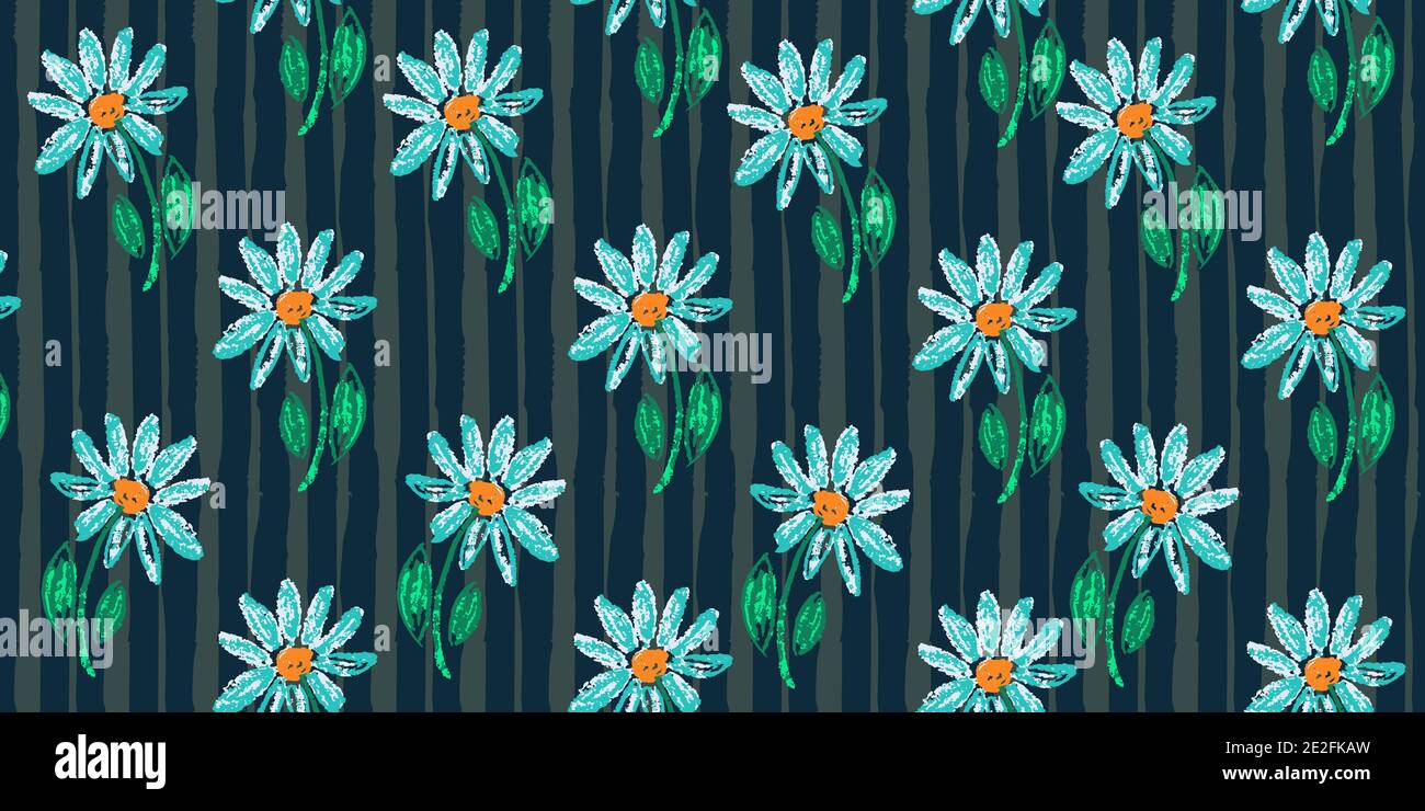 Seamless original pattern. Long colored stripe. Vector abstract hand ...