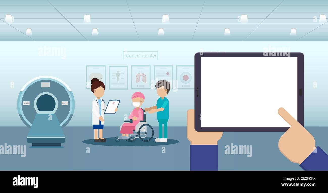 Ct scanner in hospital Stock Vector Images - Alamy