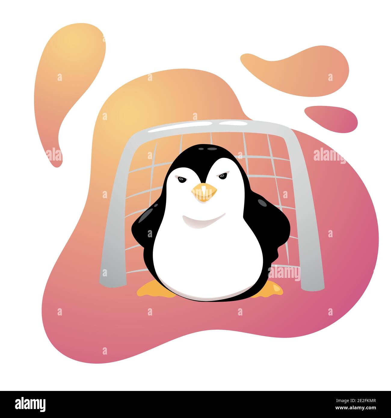 Cartoon football goalkeeper hi-res stock photography and images - Alamy