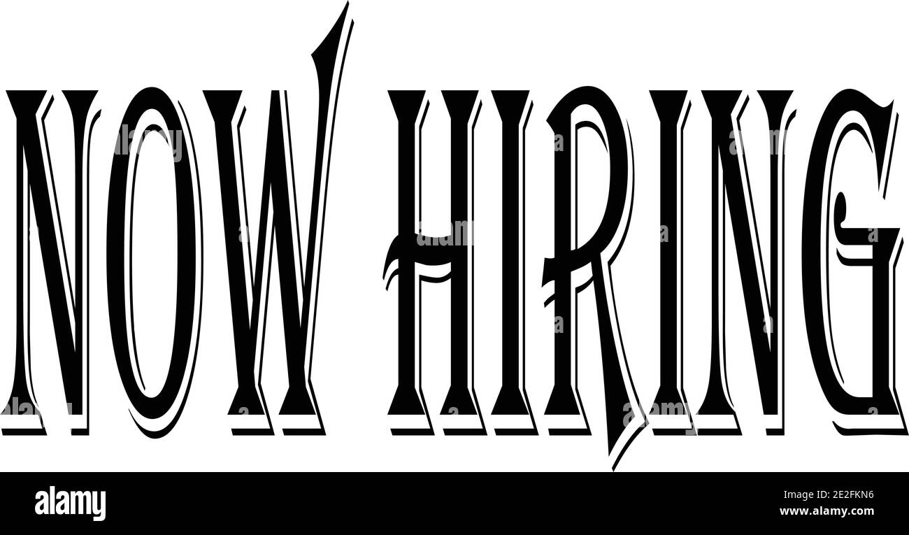 Printable Now Hiring Signs