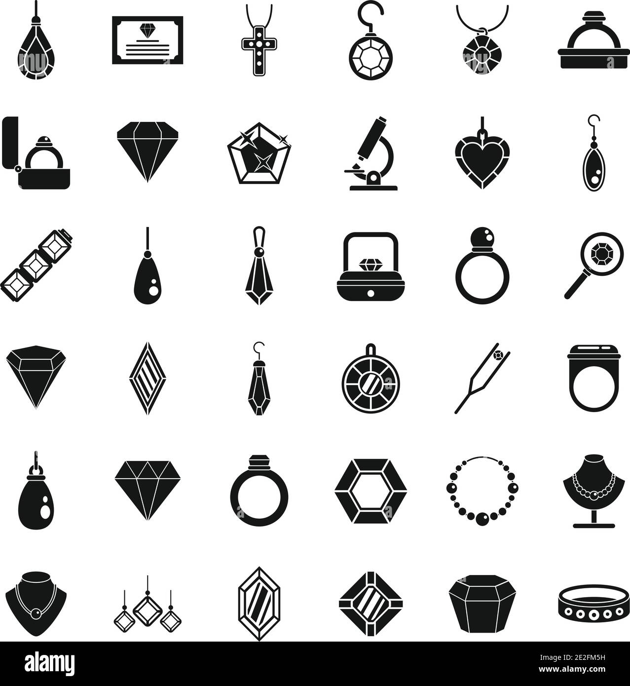 Simple stone pendant Stock Vector Images - Alamy