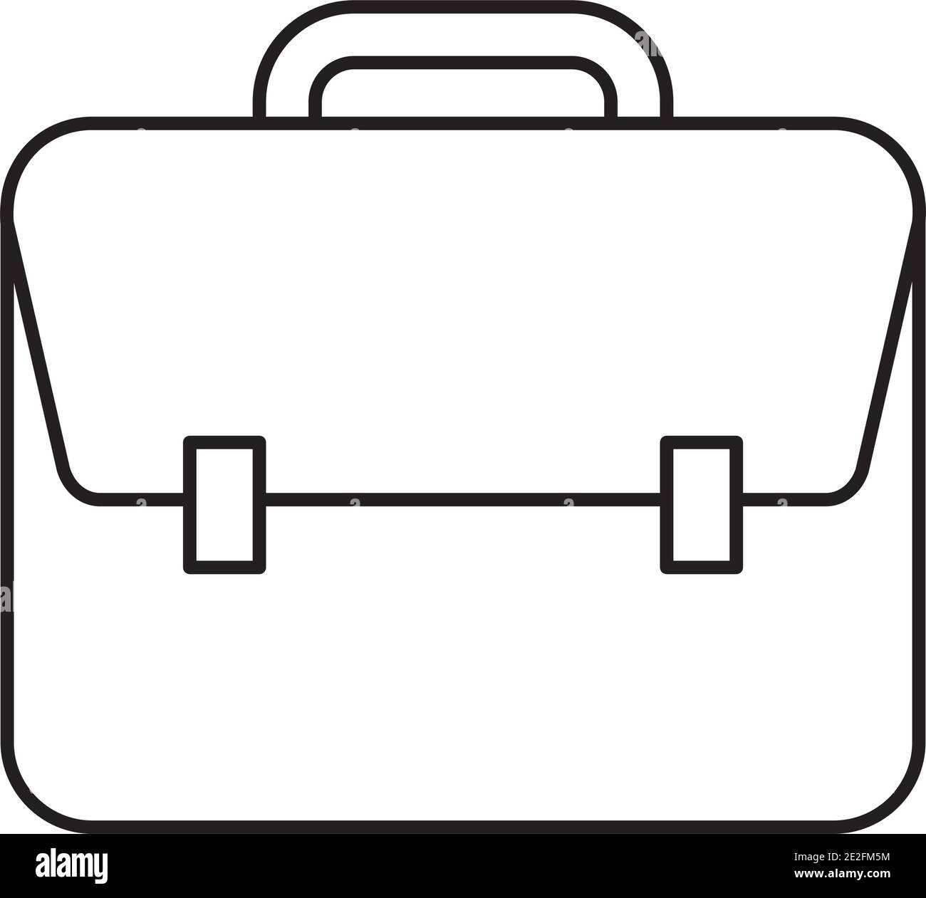 business portfolio icon over white background, line style, vector ...