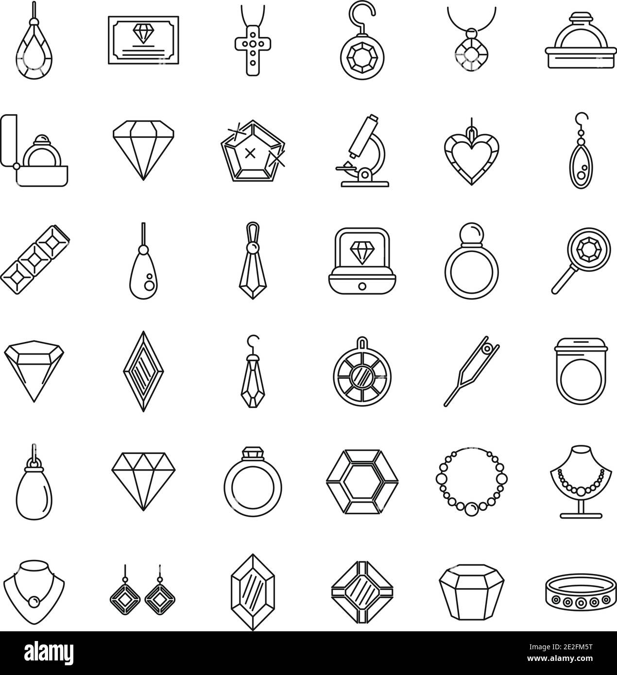 Gem outline Stock Vector Images - Alamy