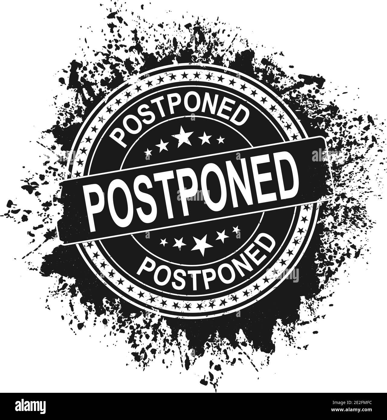 Postpone stamp hi-res stock photography and images - Alamy