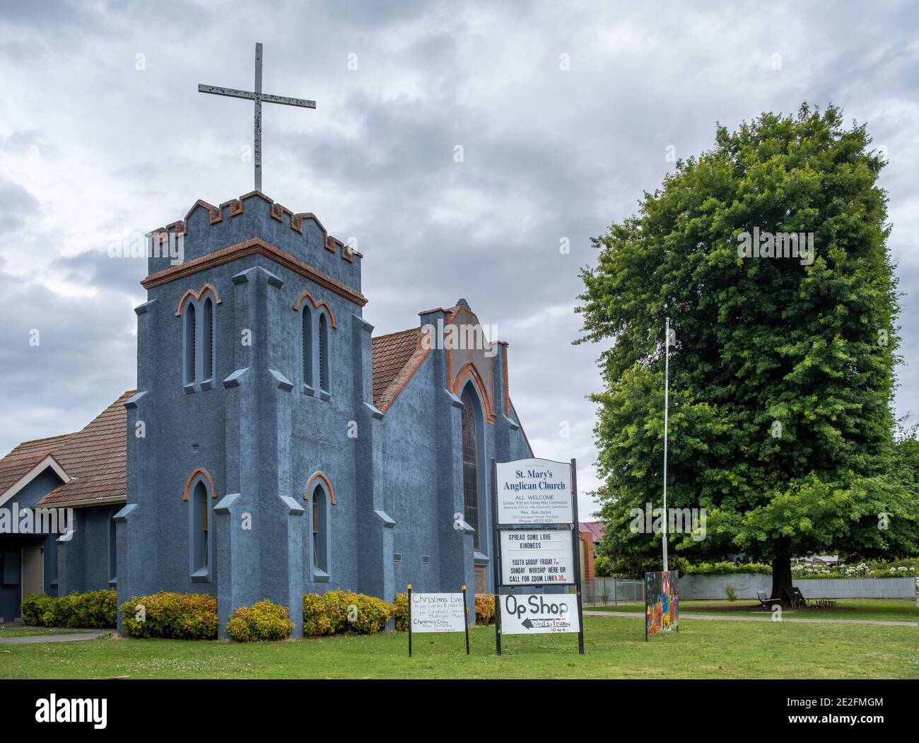 Trafalgar Australia - Circa December, 2020: St. Marys Anglican Church ...