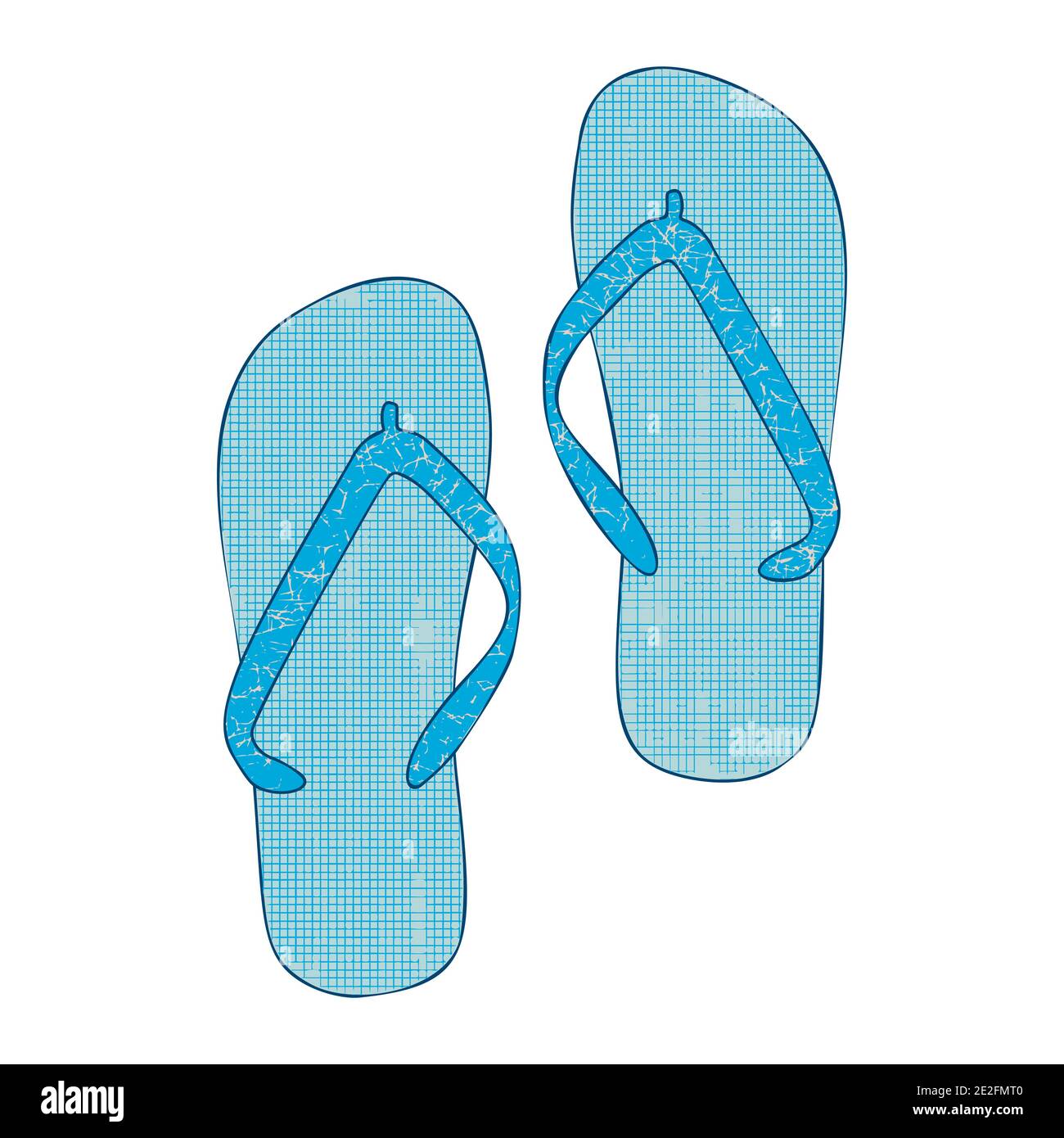 Colorful Flip Flops Stock Vector Images - Alamy
