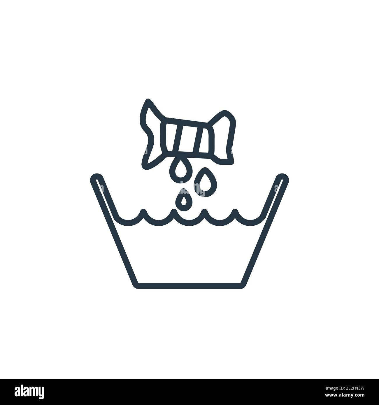 Squeeze outline vector icon. Thin line black squeeze icon, flat vector ...