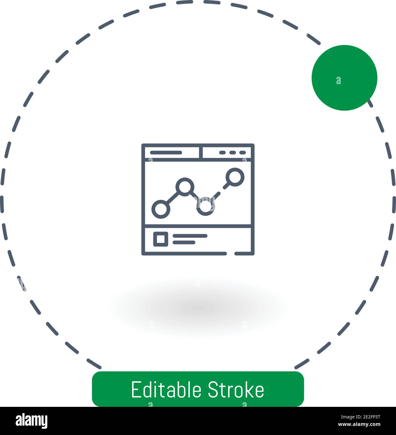 browser vector icon editable stroke outline icons for web and mobile ...