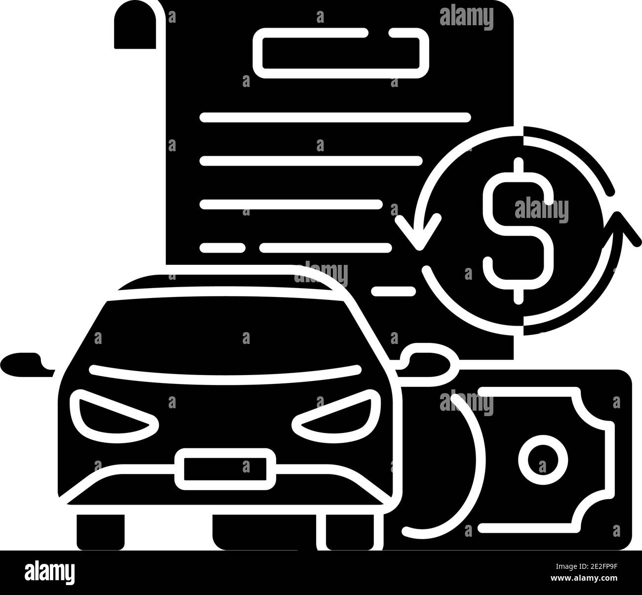 Vehicle title loan Stock Vector Images - Alamy