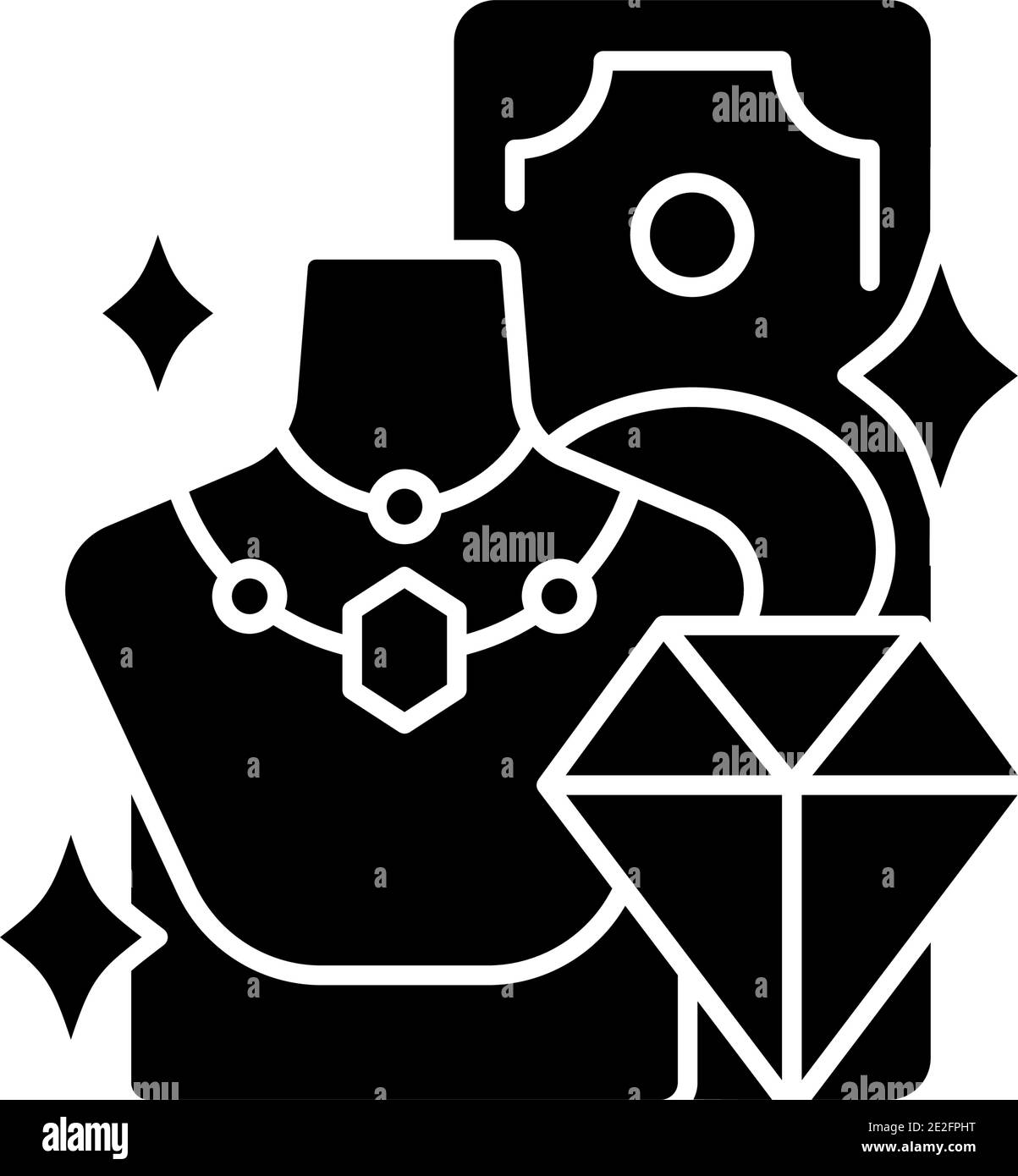 Product valuable black glyph icon Stock Vector Image & Art - Alamy