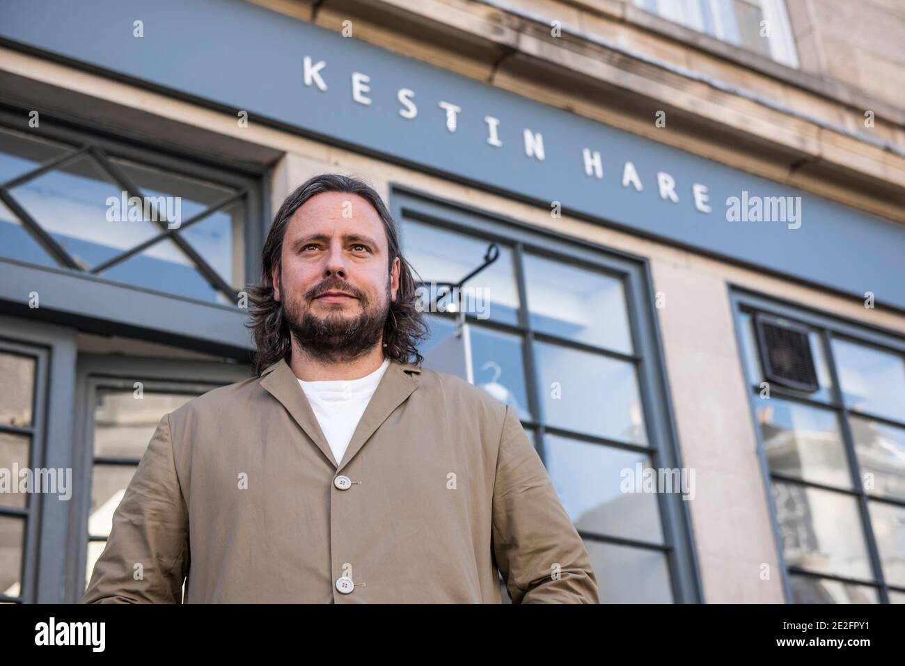 portraits of Kestin Hare - Fashion designer , Edinburgh. PIC PHIL ...