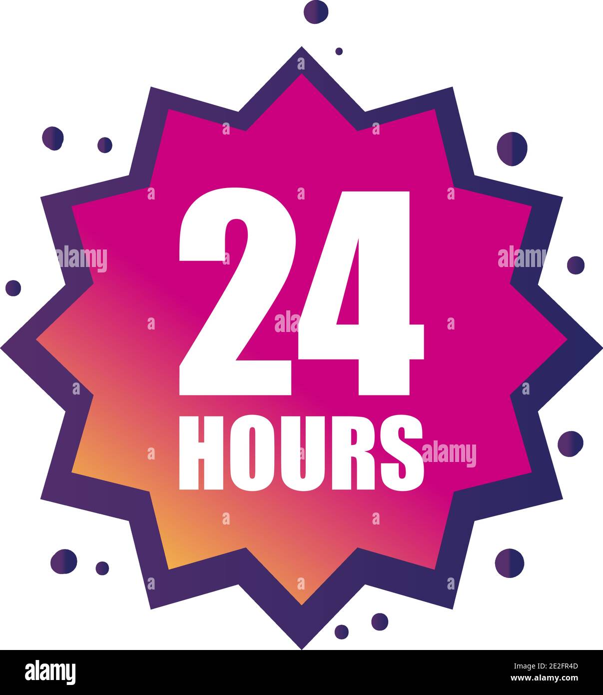 24 hours sale in explosion bubble design, sale offer shopping and ...