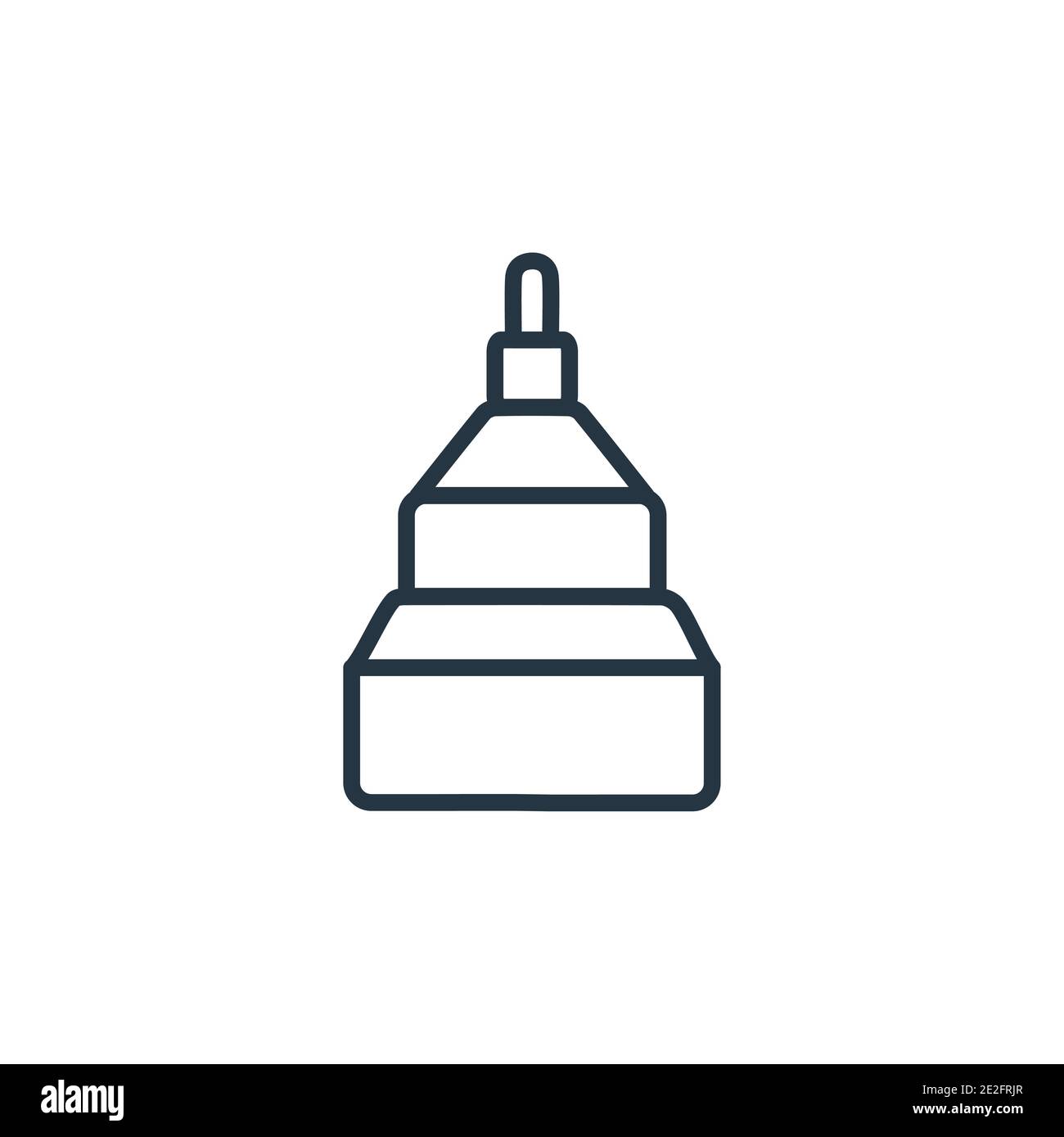 Temple of heaven outline vector icon. Thin line black temple of heaven ...